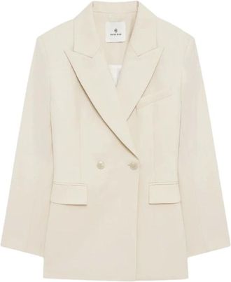 Anine Bing Femme, Vestes, Beige, Taille: 40 FR Tiphaine Blazer