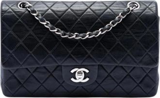 Chanel Sac bandouli&egrave;re Classic Double Flap Pre-owned - Femme - Pre-owned - Noir - Taille: ONE Size