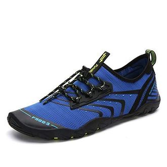 Saguaro Chaussures Aquatiques Homme Femme Chaussure deau Respirant Chaussures de Plage Séchage Rapide Chaussures Mer pour Plongée Nautiques Baignade Riviere A