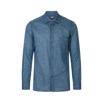 Kiton Homme, Chemises, Bleu, Taille: L Nerano Camicia