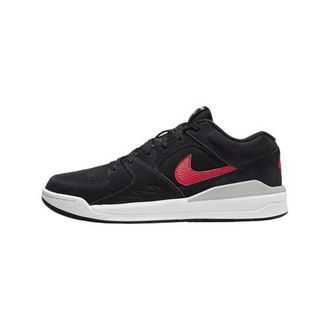Nike Nike Jordan Stadium 90 Hommes Trainers FZ4184 Sneakers Chaussures (UK 10 US 11 EU 45, Black Fire Red White 010)