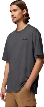 Columbia Homme, Tops, Gris, Taille: 2XL T-shirt &agrave; Manches Courtes et Col Rond