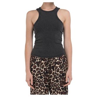 Replay Damen W3148 Trägershirt Cami Shirt, 099 Blackboard, XXS EU