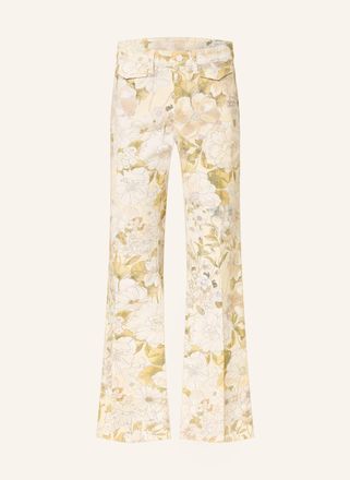 Cambio Cambio Bootcut-Hose Fabienne beige
