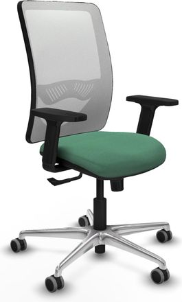 Piqueras y Crespo Computerstuhl Zulema mit 2D-Armlehnen, h&ouml;henverstellbare Lendenwirbelst&uuml;tze, ausgestattet mit 3 Positionen und Schneideschaum, mit Rollen von 65 mm, P