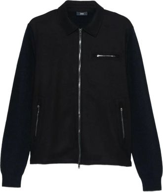 Herno veste à fermeture zippée - Bleu