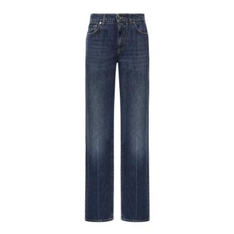 Dolce & Gabbana Gerades Jeans - - Jeans - Damen - Blau - M