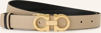 Ferragamo Ferragamo Lederg&uuml;rtel Zum Wenden beige
