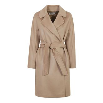 Max Mara Robe-Mantel - - Coats - Damen - Beige - M