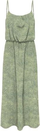 Only Onlnova Life Vis Strap Maxi Dress AOP Robe Bretelles, Hedge Green, 38 Femmes