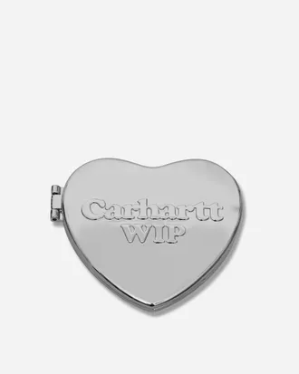 Carhartt Work in Progress Heart Pocket Mirror Silver