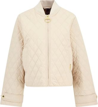 Barbour Femme, Vestes, Beige, Taille: 38 FR Whillan Quilted Jacket