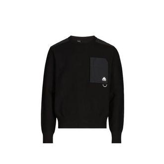 Moose Knuckles Sweatshirt textur&eacute; bi-mati&egrave;re