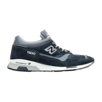 New Balance Mesh Panel Sneakers mit Logo-Stickerei - - Shoes - Herren - Blau - 44 EU