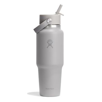 Hydro Flask Travel Bottle 946 ml (32 oz) - Isolierte Edelstahl-Wasserflasche mit TempShield-Vakuumisolierung und auslaufsicherem Flex-Trinkhalm-Verschluss - Birch