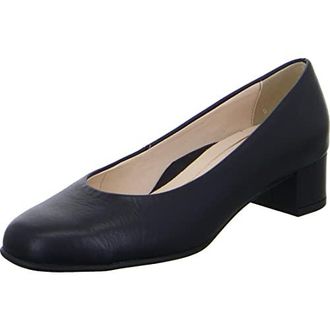 Ara Femme Vicenza Escarpins, Bleu, 38.5 EU