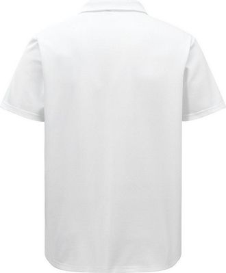 AlltheMen Poloshirt Herren Kurzarm Poloshirt mit 3-Knopfleiste Business Regular Fit