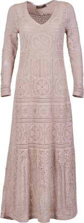 D.exterior Femme, Robes, Rose, Taille: 42 FR Maxi Dress