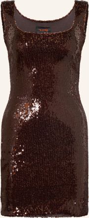 Miss Goodlife Miss Goodlife Kleid Glamour Glow Mit Pailletten braun