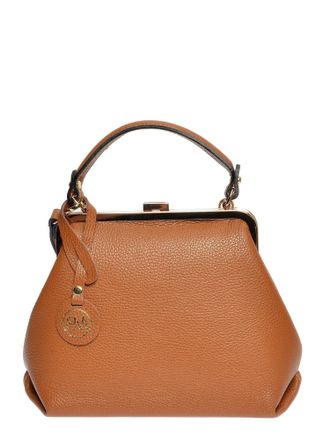 Roberta M Braun Rindsledertasche