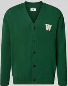 Wood Wood Strickjacke mit V-Ausschnitt Modell Tay