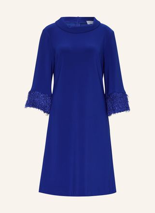 Joseph Ribkoff Kleid Mit 3/4-Arm Und Fransen blau