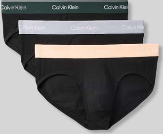 Calvin Klein Underwear Regular Fit Slips aus Baumwoll-Mix im 3er-Pack