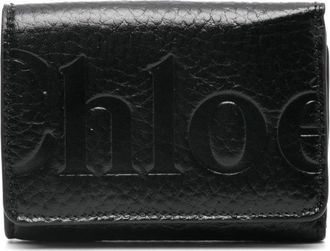 Chloé Trifold Mini-Portemonnaie - Schwarz