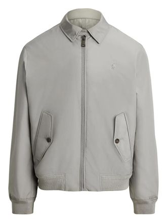 Polo Ralph Lauren coupe-vent doublure &agrave; fermeture zipp&eacute;e - Gris