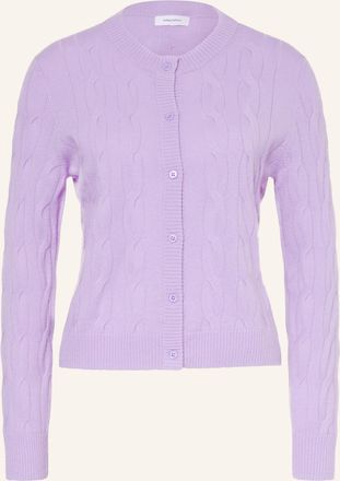 Darling Harbour Darling Harbour Strickjacke Aus Cashmere lila