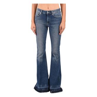 Dondup Jean &eacute;vas&eacute; - Femme - Jeans - Bleu - Taille: W29