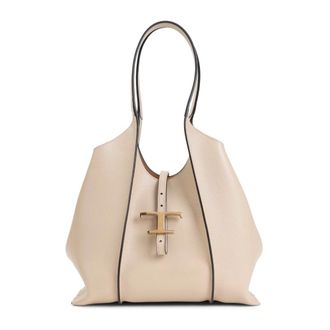 Tod's T Timeless Small Schultertasche - - Bags - Damen - Beige - ONE SIZE