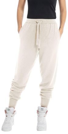 Replay Damen Jogginghose Lang, Butter 002 (Elfenbein), XS