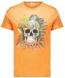 Deeluxe T-Shirt Style Jungle T-Shirt HAWAIKI Regular Homme