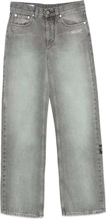 Off-white Jean Droit - Gris