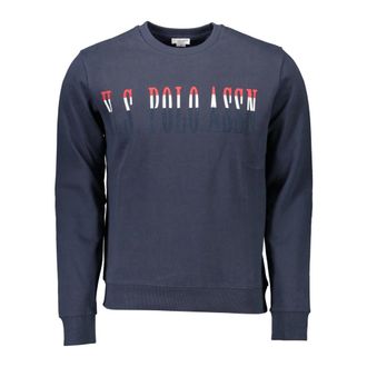 U.S.Polo Association Lang&auml;rmeliges Sweatshirt - - Sweatshirts & Hoodies - Herren - Blau - 2XL