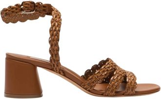 Casadei Femme, Chaussures, Brun, Taille: 39 1/2 EU Avenida Cleo Sandal