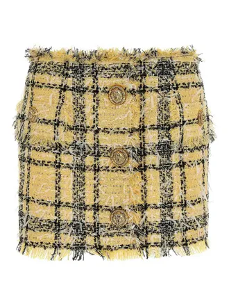 Balmain Mini Jupe - Multicolore