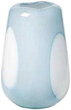 Broste Copenhagen Broste copenhagen Vase Ada Dot Plein Air Light Blue