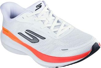 Skechers Baskets Skx Aero Pulse pour Homme, Blanc/Noir/Orange, 44 EU