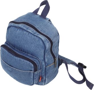 Hemobllo Kleiner Damen Rucksack Vintage Jeansrucksack aus Canvas mit Schultergurten Leichter Freizeit Rucksack f&uuml;r Reisen und Wandern Mehrtaschige Kleine Tasch