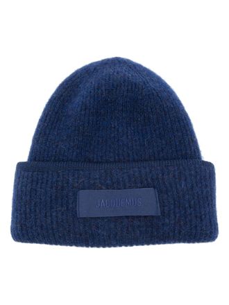 Jacquemus bonnet Le Bonnet Gros Grain - Bleu