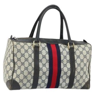 Gucci unisex, Pre-owned, Multicolore, Taille: ONE Size Sac &agrave; main en toile Pre-owned