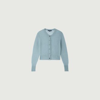 SOEUR CARDIGAN GRIFFITH BLEU