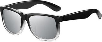 Generic Lunettes De Soleil Polaris&eacute;es For Hommes Et Femmes, For La Conduite En Plein Air, Les Vacances, Le Shopping(Silver)