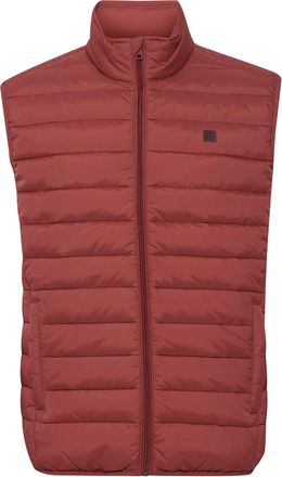 Solid SDSörenson Herren Weste Steppweste Outdoor Weste mit Stehkragen, Größe:XL, Farbe:Brick Red (191543)