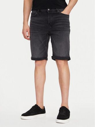 HUGO BOSS Jeansshorts 50539932 Schwarz Slim Fit