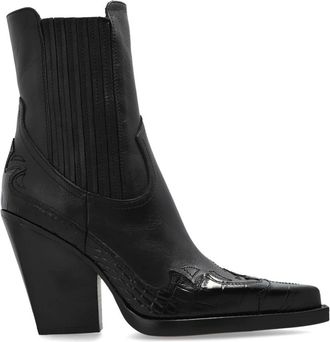 PARIS TEXAS Bottines Dallas &agrave; talon - Femme - Chaussures - Noir - Taille: 38 EU