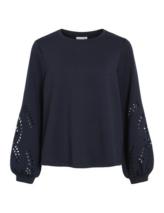 Vila Visandy L/S Detail Sweat Top - Noos