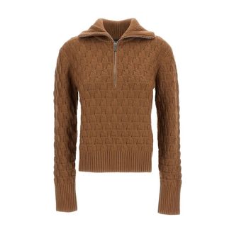 Wales Bonner Acoustic Pullover - - Knitwear - Damen - Braun - XS